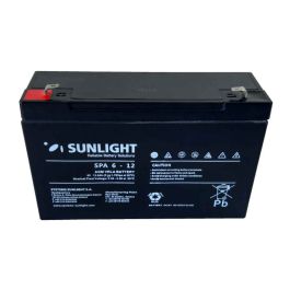 Lead-acid Battery Sunlight SPA 6V 12Ah VRLA AGM | Electrons.gr